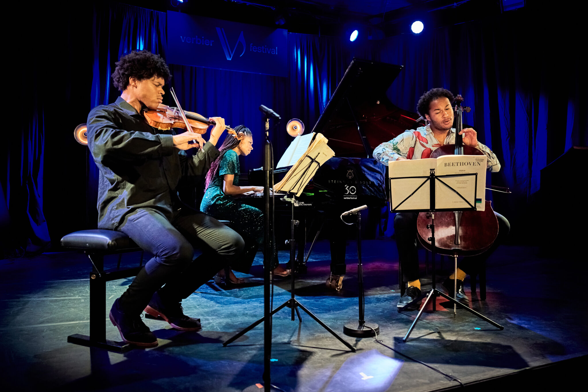 The Kanneh-Mason Trio à Verbier : une fratrie à la conquête des cœurs ...